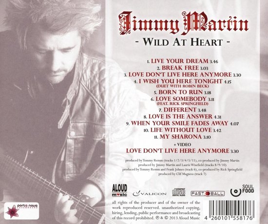 Jimmy Martin - Wild At Heart, Jimmy Martin | CD (album) | Muziek | bol.com