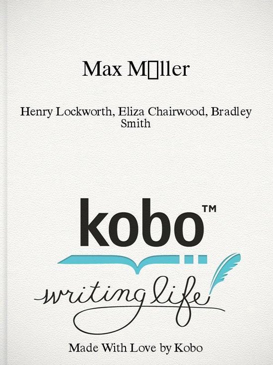 Max M ller (ebook), Bradley Smith | 1230001079647 | Boeken | bol.com