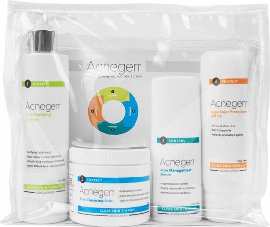 Acnegen Acne Complete Protection System - Acne Verzorging Set | bol.com