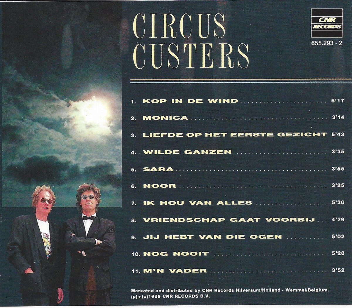 Circus Custers - Kop In De Wind, Circus Custers | CD (album) | Muziek | bol