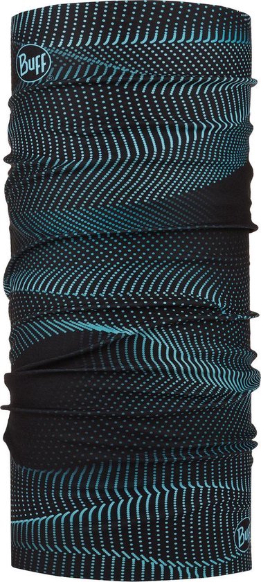 BUFF® Original Glow Waves Black - Nekwarmer | bol.com