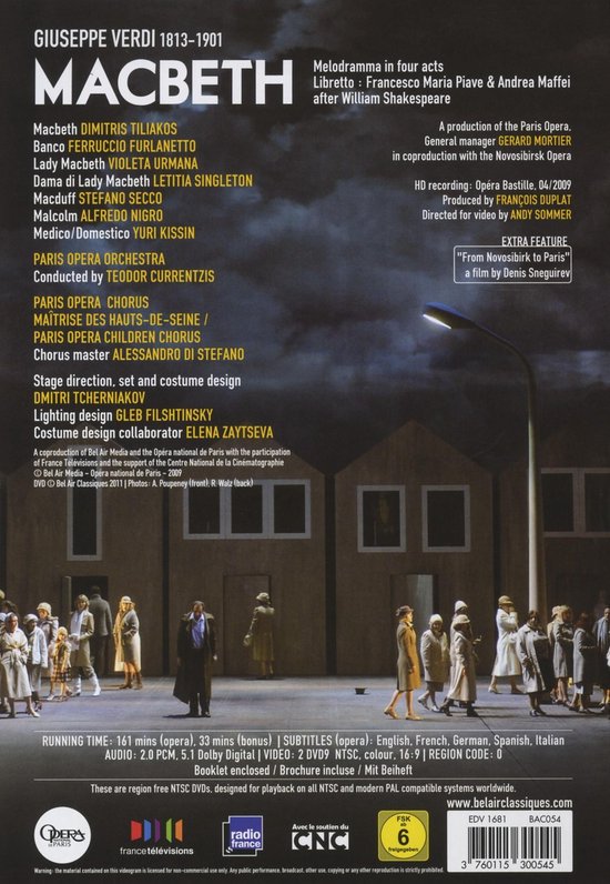 Paris Opera Orchestra And Chorus, Teodor Currentzis - Verdi: Macbeth (2 ...