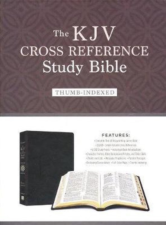 KJV Cross Reference Study Bible Indexed [Bonded Leather Brown ...