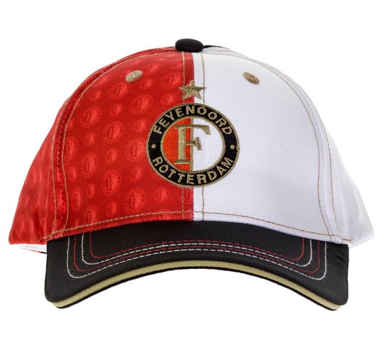 Feyenoord Home Cap - Unisex - rood/wit/zwart | bol