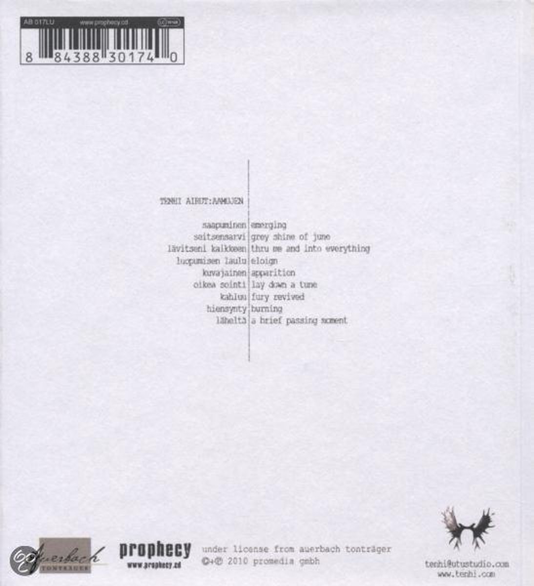 Airut: Aamujen -Digi, Tenhi | CD (album) | Musique | bol.com