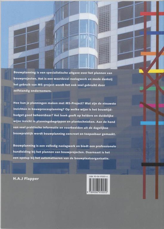 Bouwplanning | 9789006950052 | H.A.J. Flapper | Boeken | bol