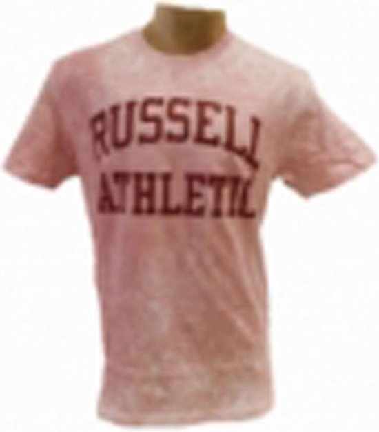 Russell T Shirt Groot Logo Rose | bol