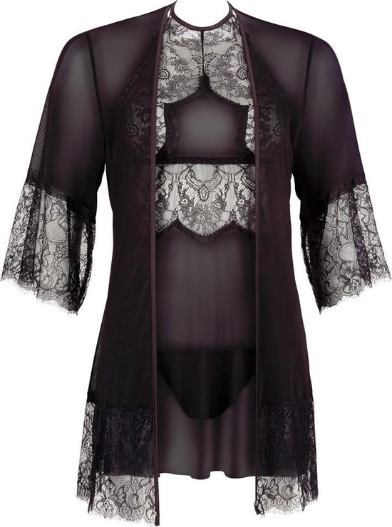 Cottelli Collection – Sexy Negligé met Lingerie en Kimono voor een ...