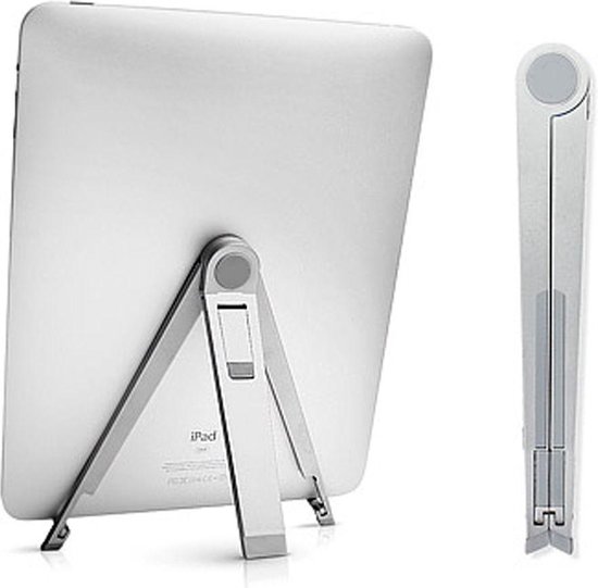 Universal Compact Folding Portable stand voor iPad en Tablets Sliver ...