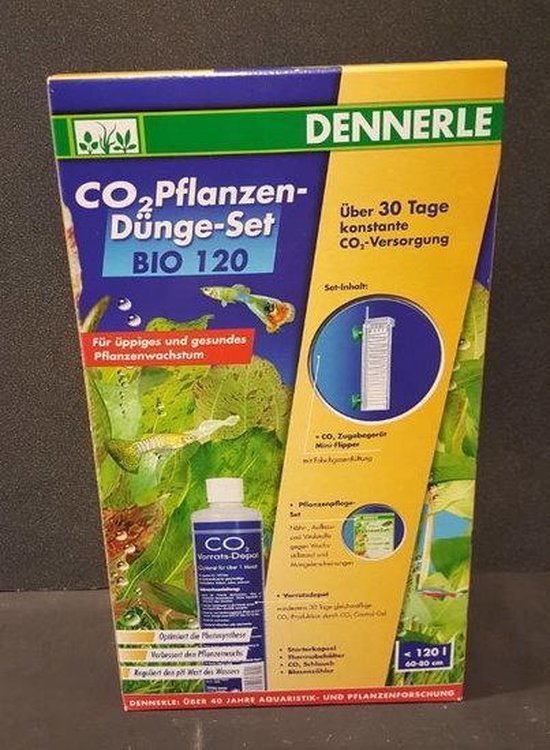 Dennerle CO2 set BIO 120 - aquarium | bol