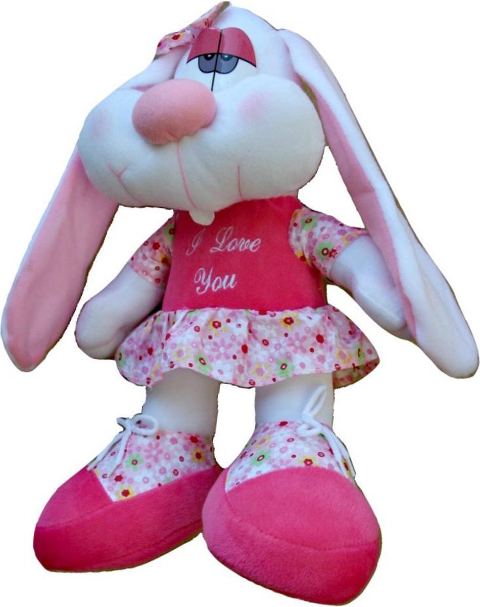 Schattige Pluche Knuffel Konijn 40cm | bol.com