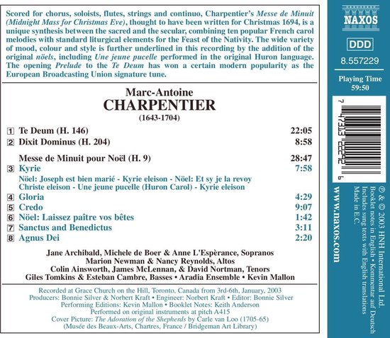 Messe De Minuit Pour Noel, Aradia Ensemble | CD (album) | Muziek | bol.com