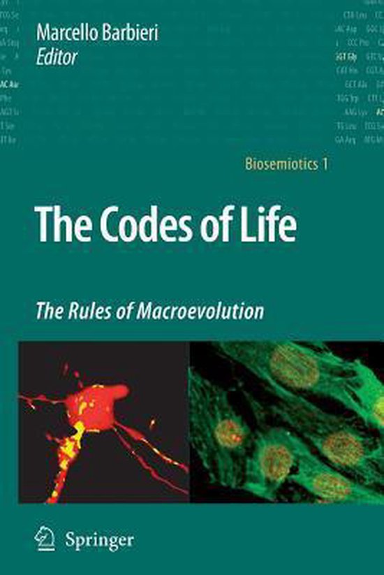 Biosemiotics1-The Codes of Life | 9789048176113 | Boeken | bol