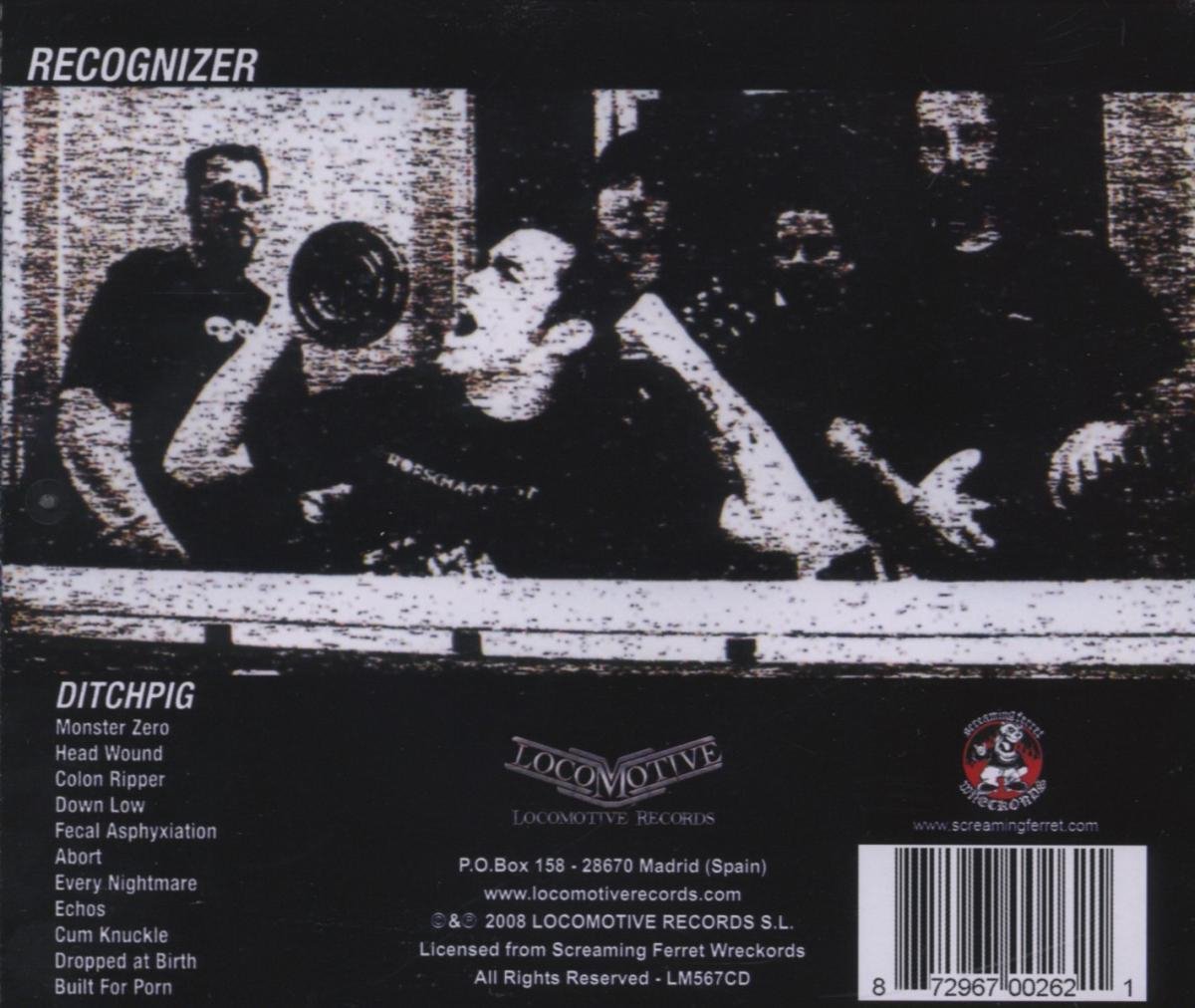 Ditch Pig, Recognizer | CD (album) | Muziek | bol