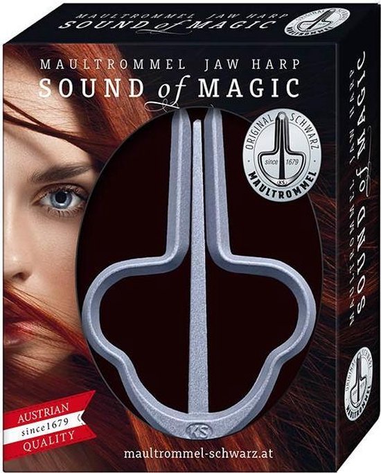 Mondharp Schwarz, Sound of Magic - kaakharp - mond harp | bol