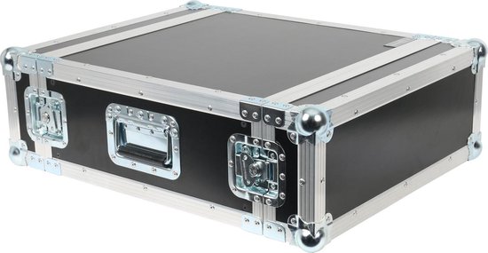Met deze stevige flightcase heb je de mogelijkheid om vier rack-units aan 19 inch... | bol.com