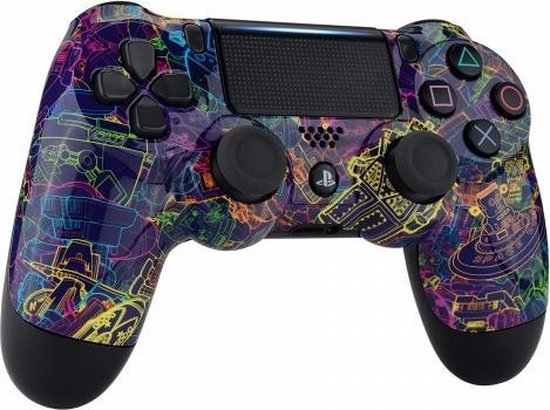 DualShock 4 Controller V2 - PS4 - UV Neon | bol.com