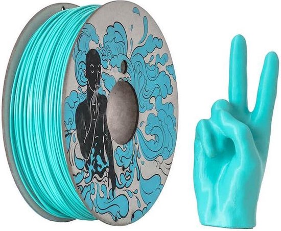 Reflow Mint 3D print filament rPETG 2.85mm (1KG) | bol.com