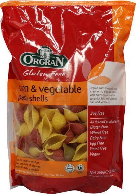 Orgran Corn & Vegetable Pasta | bol