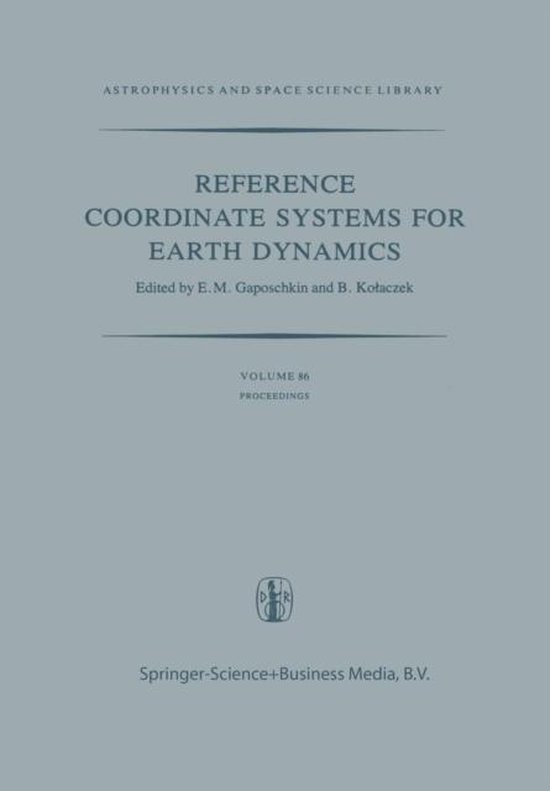 Reference Coordinate Systems for Earth Dynamics | 9789400984585 ...