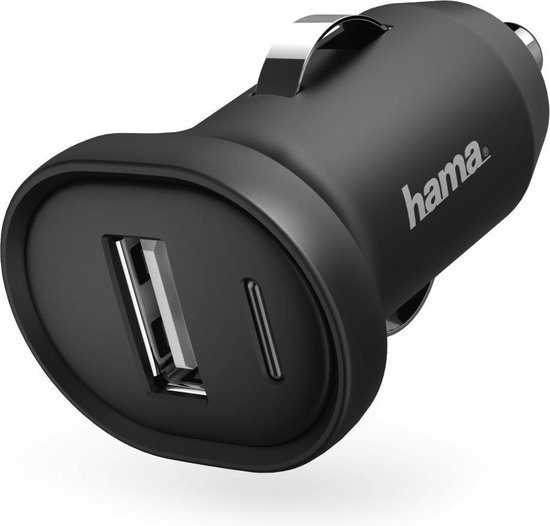 Hama Auto-oplader Picco 1 A Zwart | bol.com