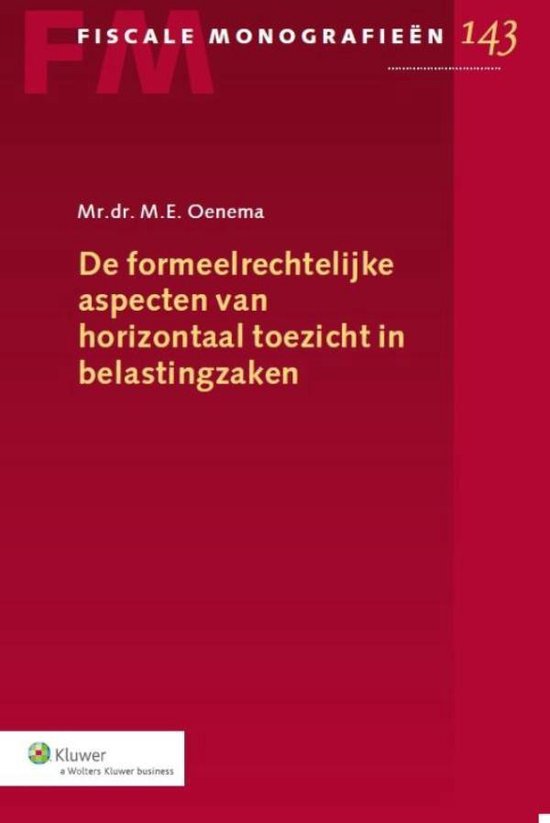 De formeelrechtelijke aspecten van horizontaal toezicht in ...