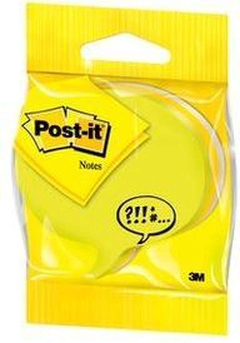 Post-it® Notes, Die-Cut Kubus, Tekstballon, 70 x 70 mm, 225 Blaadjes ...