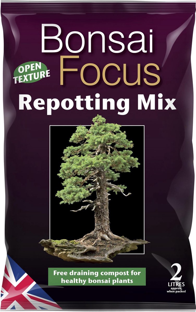 Bonsai Focus Repotting Mix -2 Liter van de beste aarde voor gezonde ...