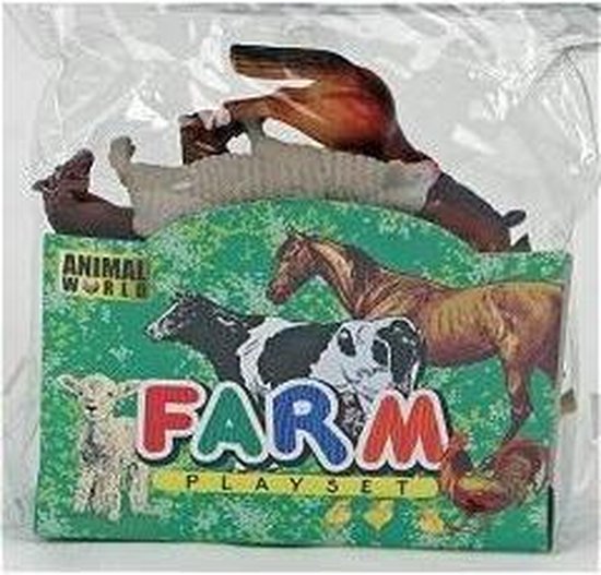 Animal World Farm Boerderijdieren 8 stuks | bol.com
