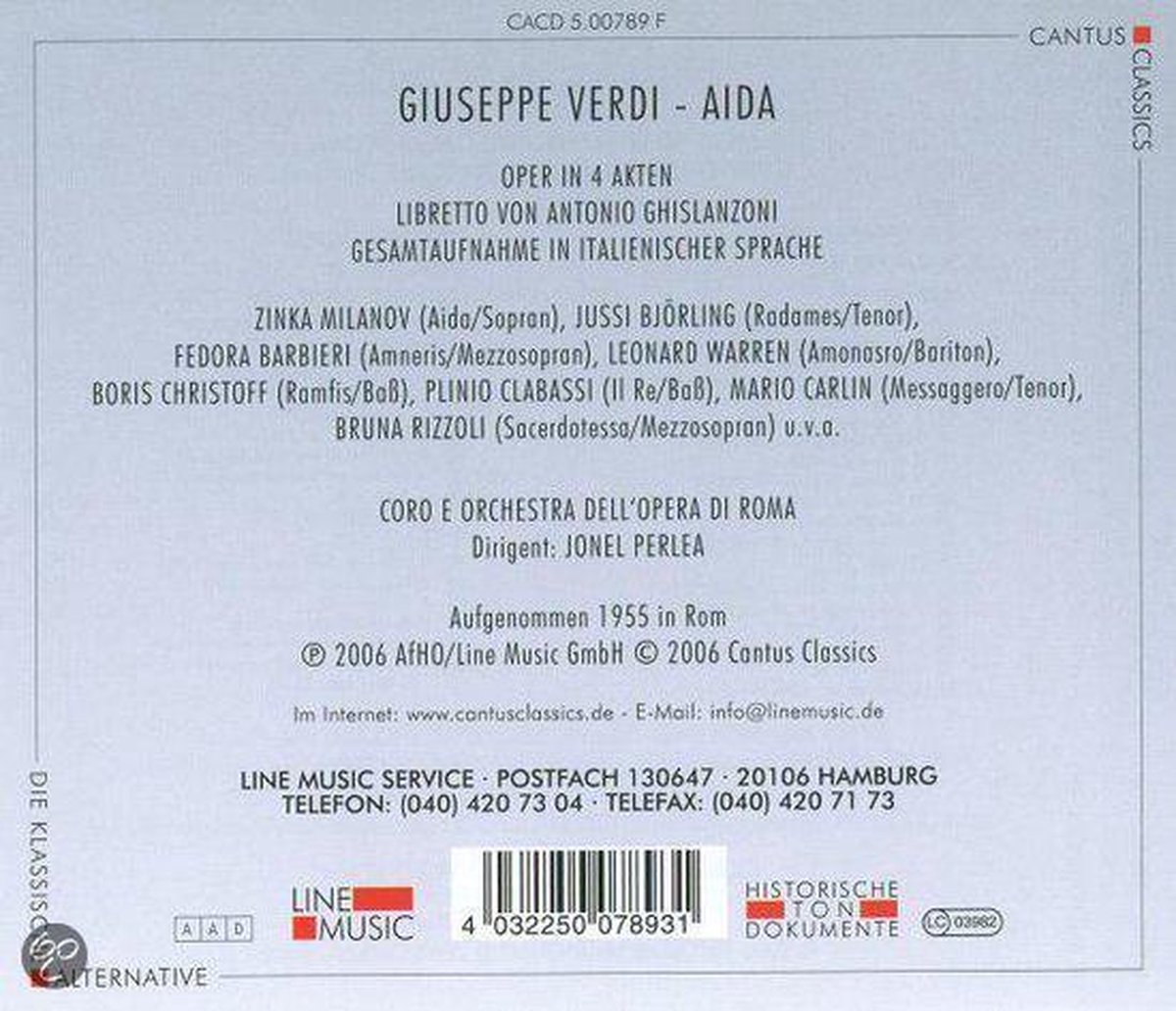 Aida, G. Verdi | CD (album) | Muziek | bol