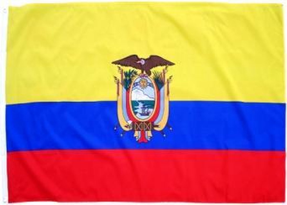 Vlag Ecuador 90 x 150 cm | bol.com
