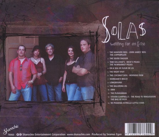 Waiting For An Echo, Solas | CD (album) | Muziek | bol.com