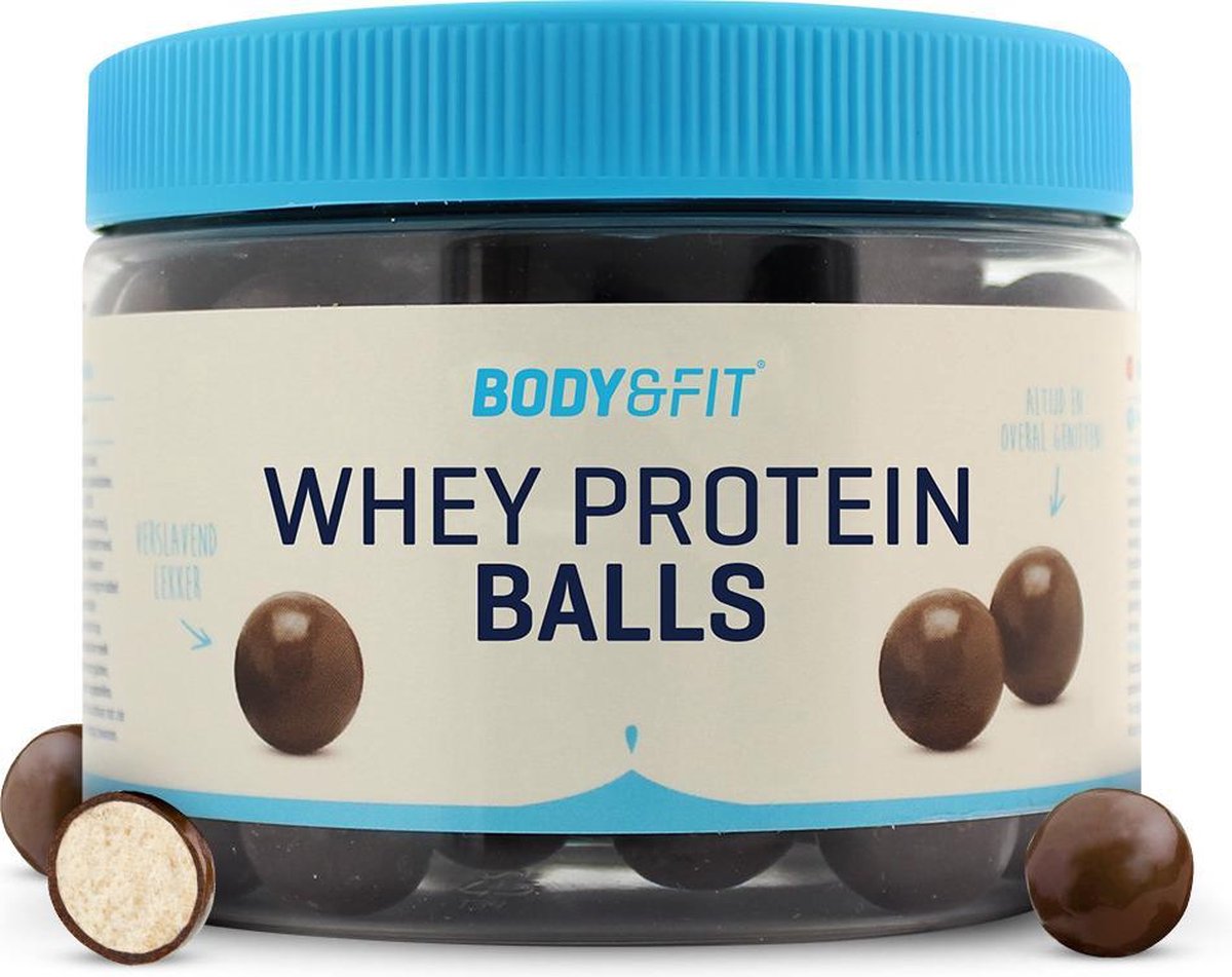 Body & Fit Whey Protein Balls - Eiwitrijke Snack - 250 gram - Pure ...