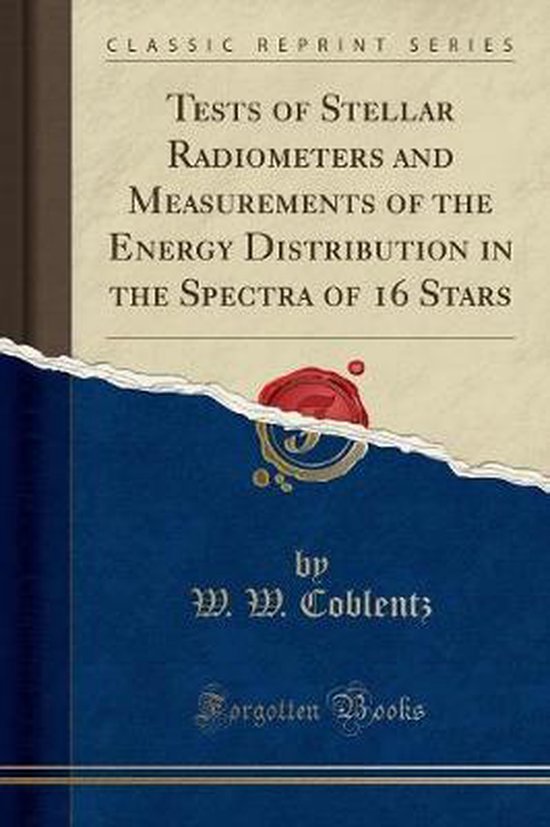 Tests of Stellar Radiometers and Measurements of the Energy ...