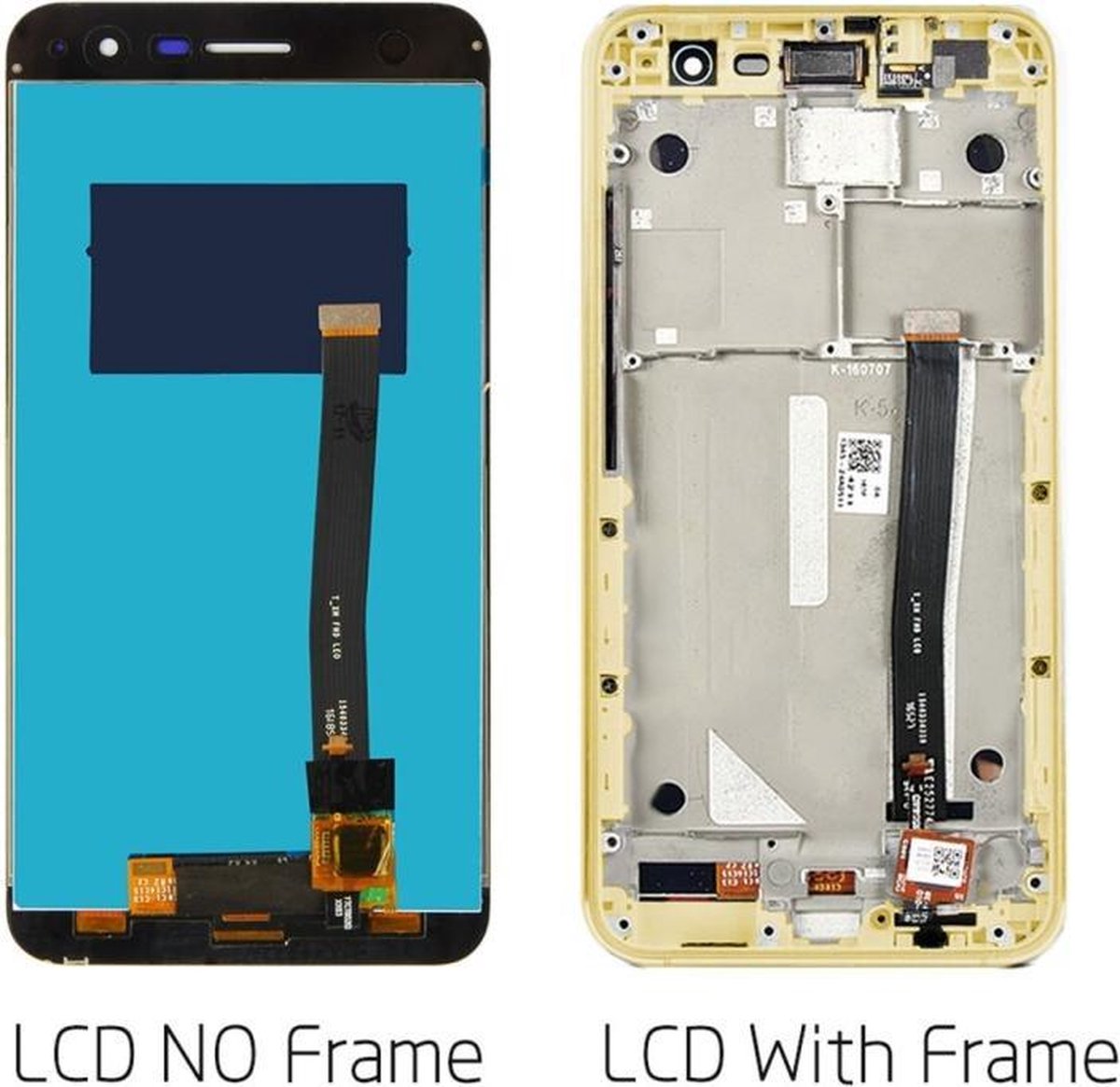 Faites attention au type !! Écran LCD et numériseur complet avec cadre ...