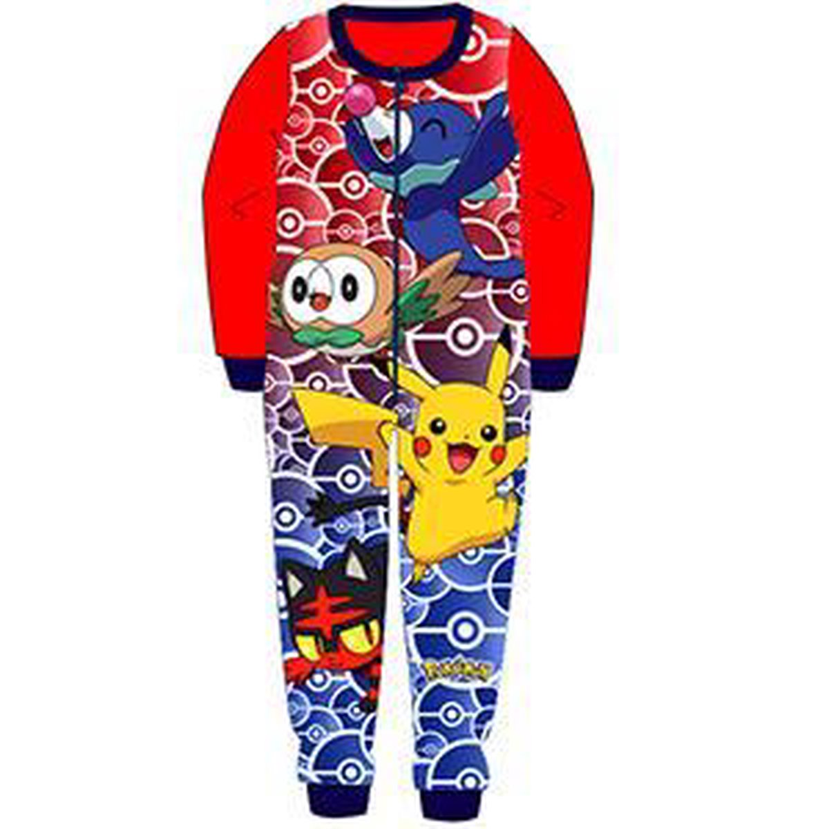 Pokemon fleece Onesie maat 104/110 | bol