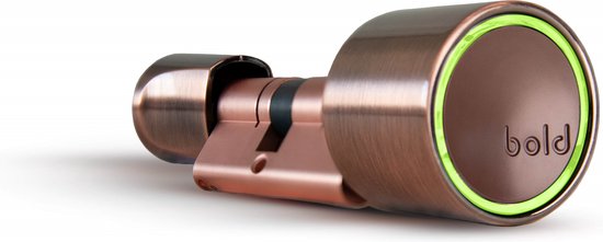 Bold Cilinder - Slim deurslot - Bold Smart Lock SX-33 - Copper ...