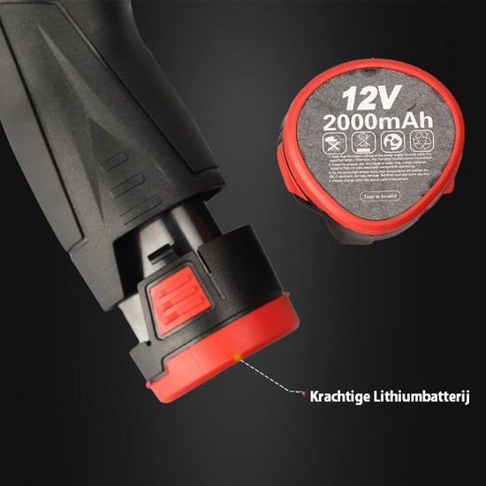 Amerce Draadloze Polijstmachine - Complete Set - Draadloos - Voor Auto ...