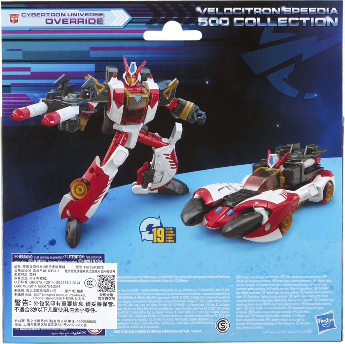 Hasbro Transformers Legacy Velocitron Speedia 500 Collection Voyager ...