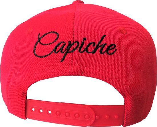 Capiche® Snapback Pet Heren – Winged Hussar – Rood & Zwart – Verstelbaar met... | bol