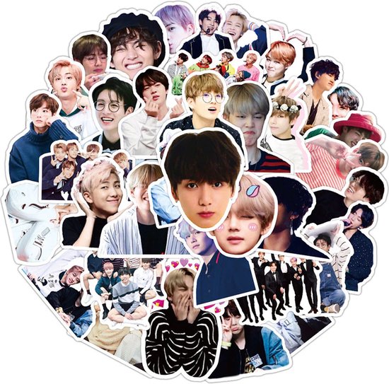 BTS Bangtan Boys Stickers - 50 Stuks | bol