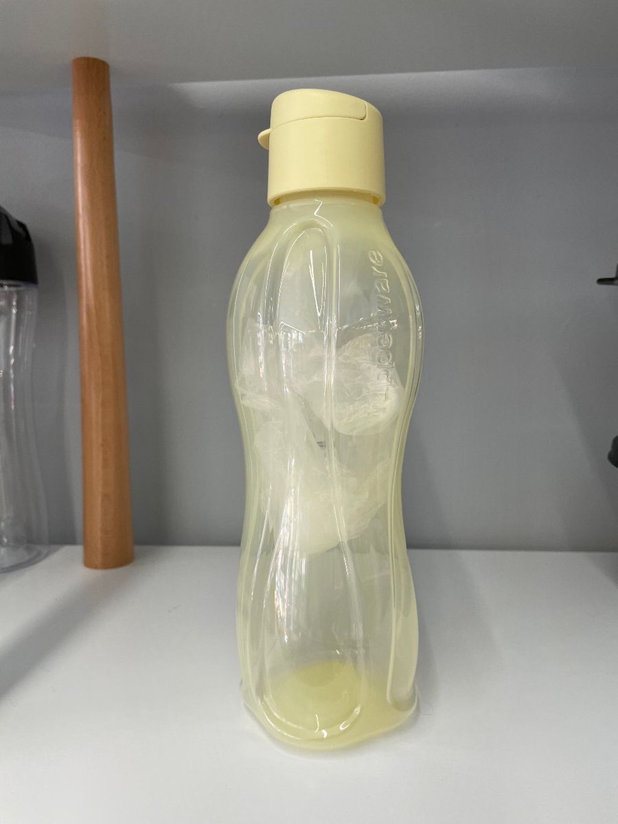 Tupperware ecofles 750 ml pastel geel | bol.com