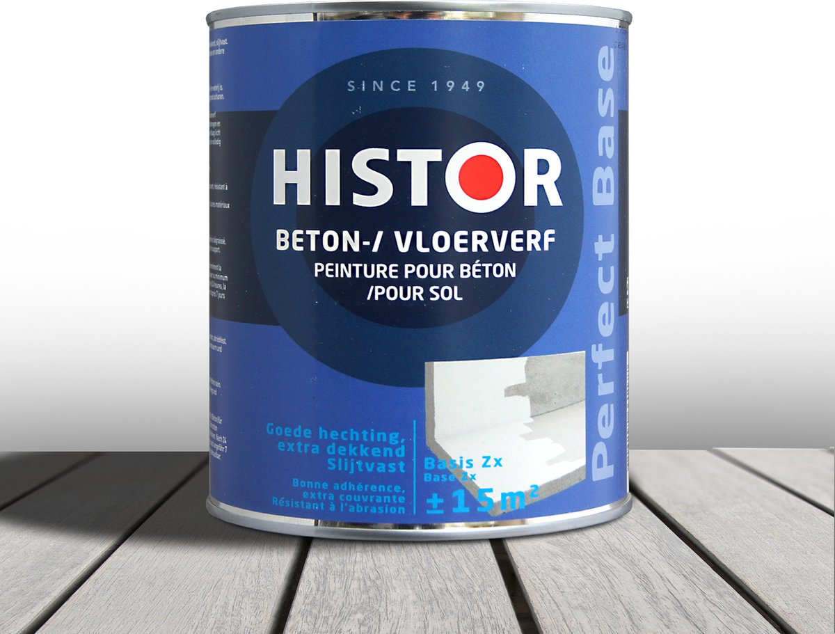 Histor Perfect Base Betonverf - Betonverf - Dekkend - Binnen en buiten ...