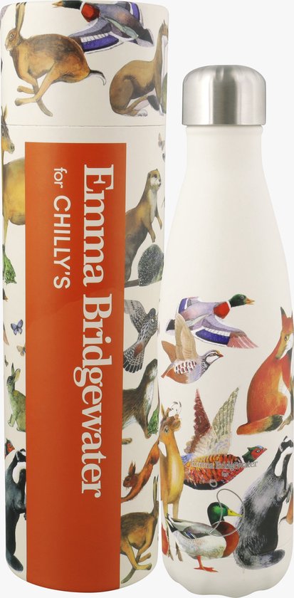 Emma Bridgewater Chilly Bottle Woodland Animals 500 ml. | bol.com