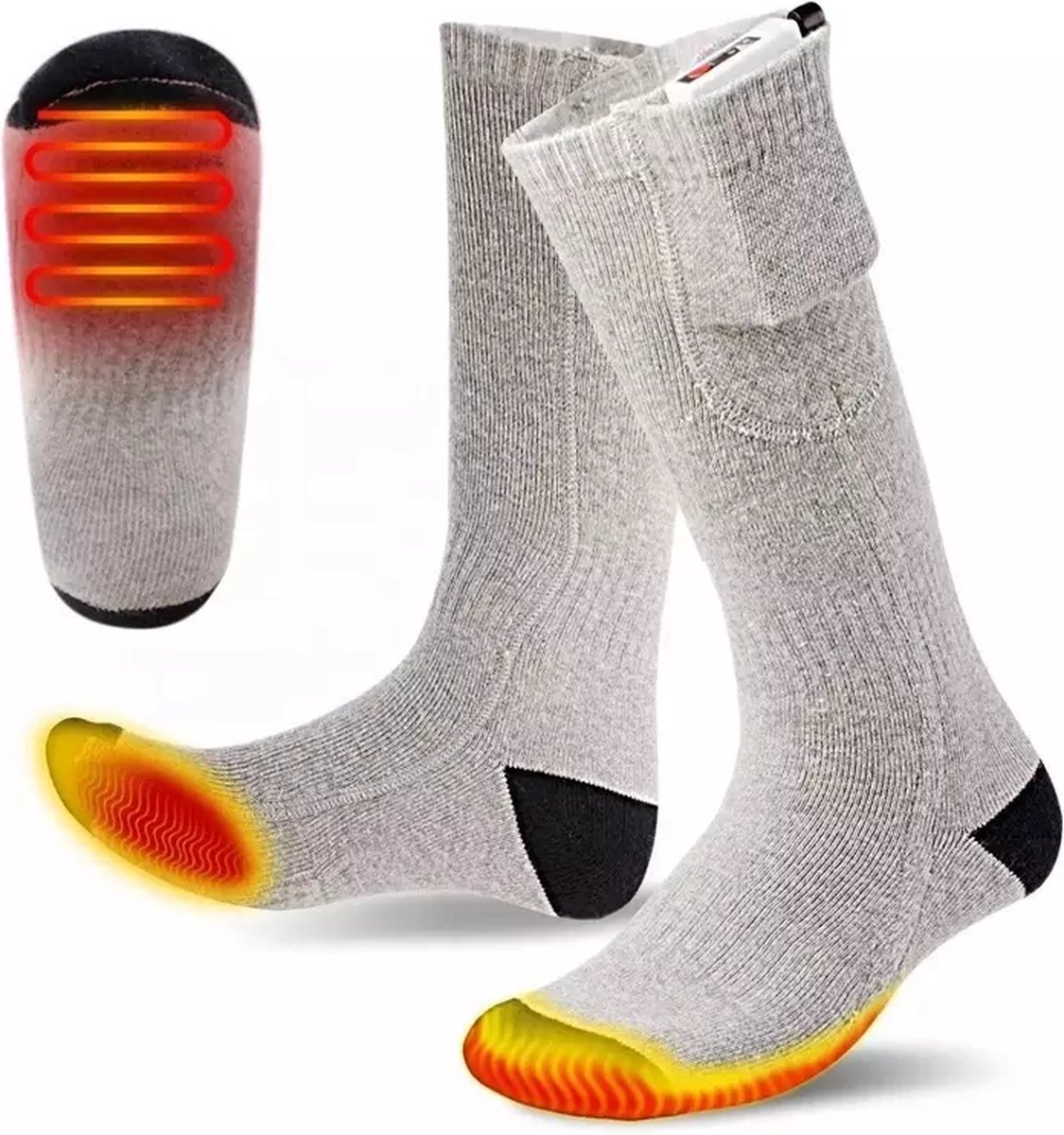 SensorPro - Verwarmde Sokken Elektrisch - Accu's met Oplaadkabel - One ...