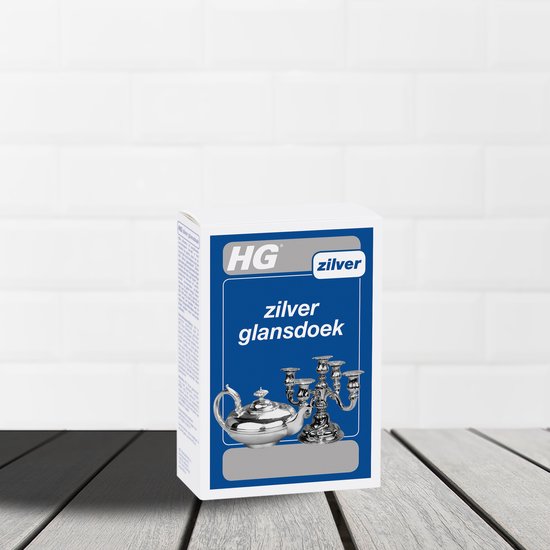 HG zilver glansdoek 1st | bol