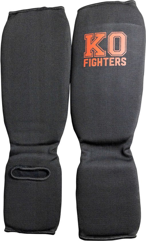 KO Fighters - Protège-tibia - Kickboxing - Bas de tibia - Katoen ...