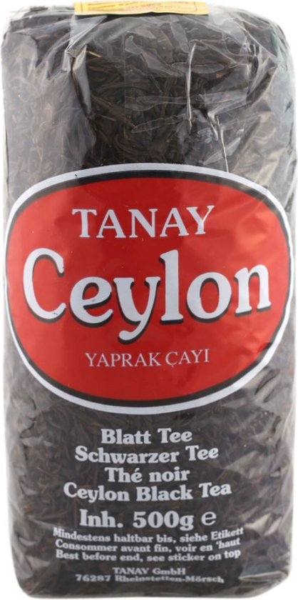 Tanay Premium Ceylon Thee - 500 gr - 100% Pure Zwarte Thee uit Sri ...