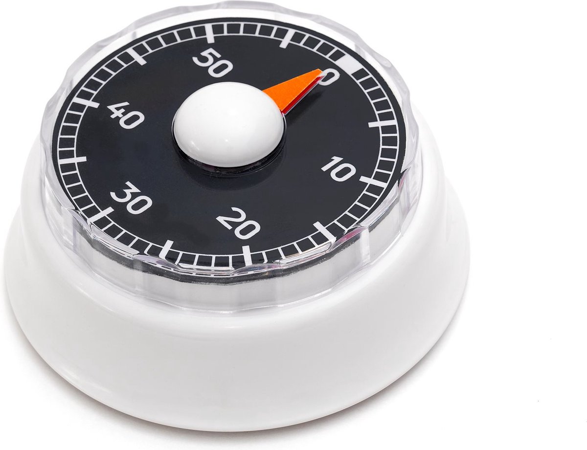 Bengt EK Design - Kookwekker - Magnetische - 60 minuten - Plastic - Wit ...