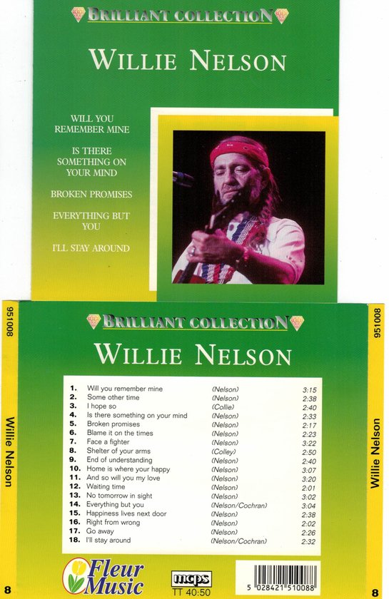 Brilliant Collection, Willie Nelson | CD (album) | Muziek | bol.com